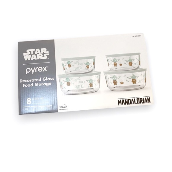 Pyrex | Kitchen | Pyrex Star Wars The Mandalorian Child Baby Yoda ...